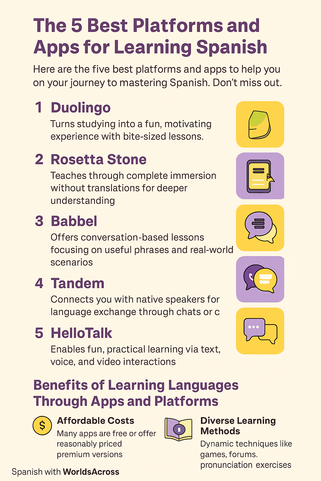 5 Best Platforms and Apps to Learn Spanish