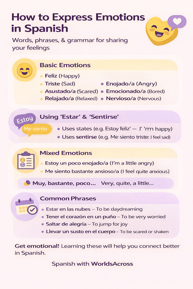 How to Express Emotions in Spanish