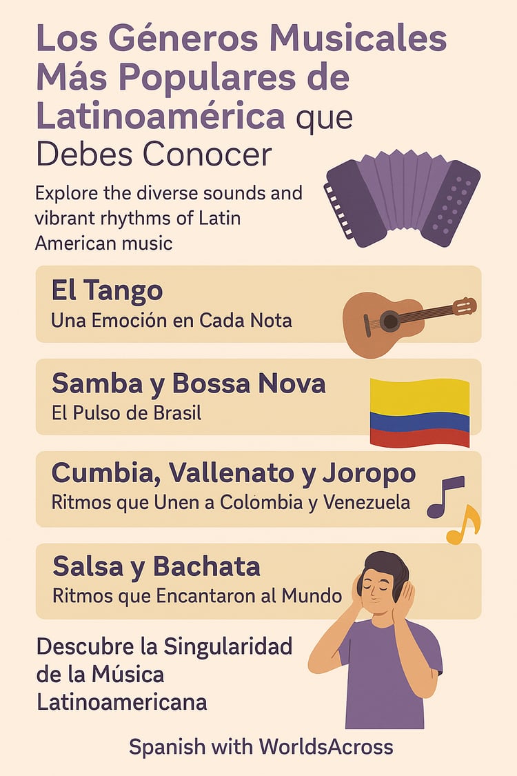 Los Géneros Musicales Más Populares De Latinoamérica