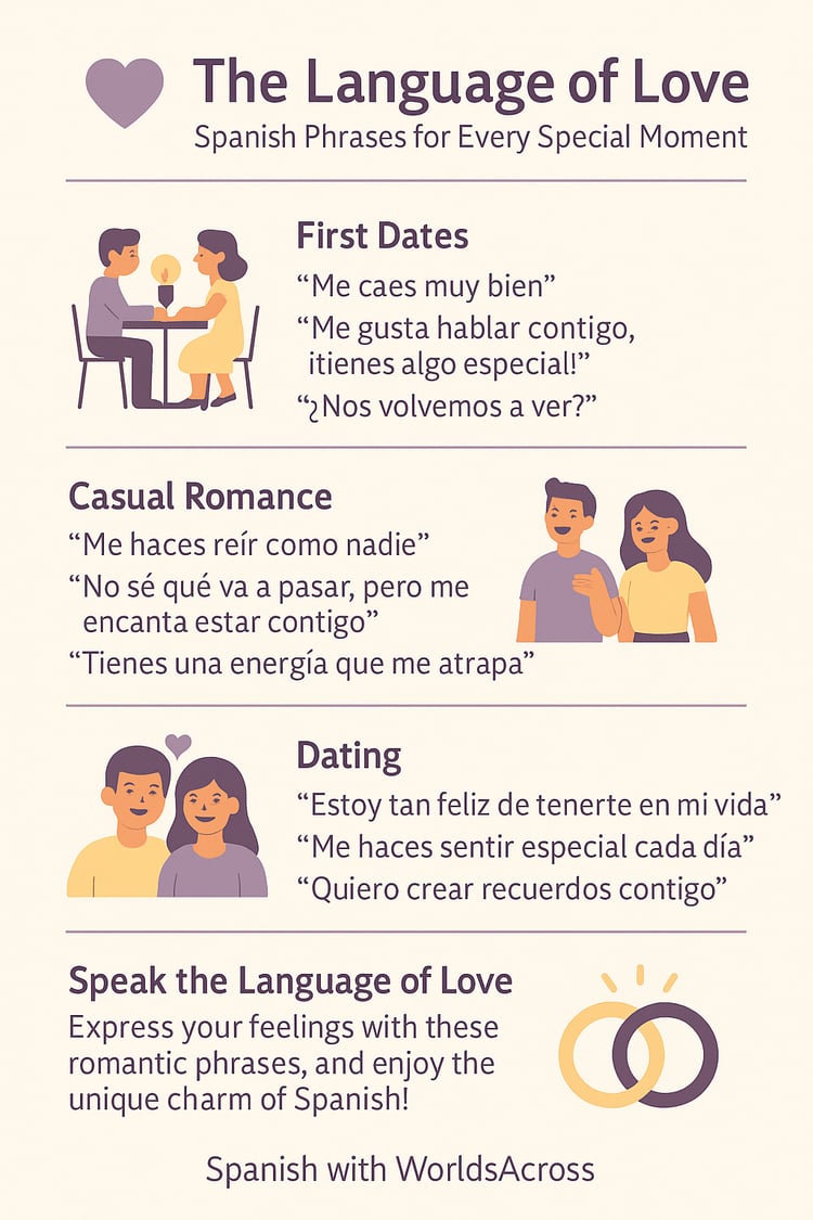 Dating Vocabulary in Spanish: Phrases for Every Special Moment