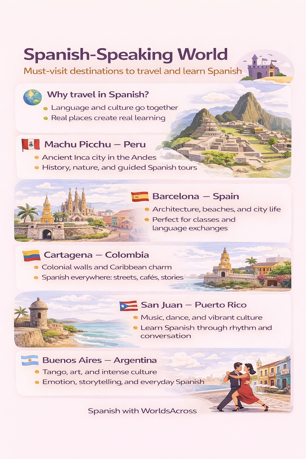 Spanish-Speaking World: Must-Visit Tourist Destinations