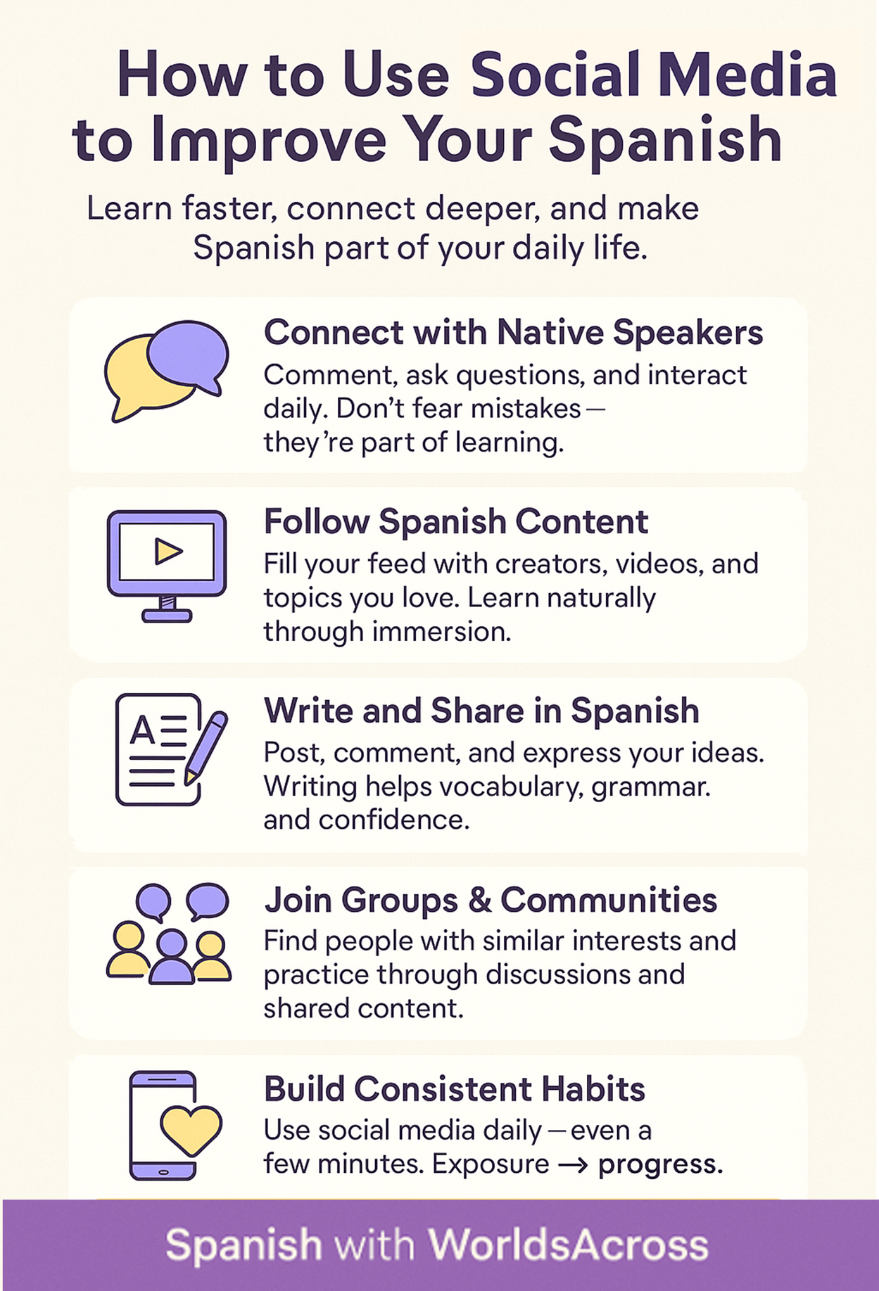 How to Use Social Media to Improve your Spanish Language Skills