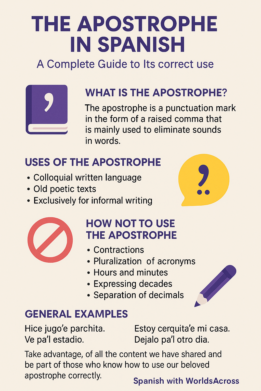 The Apostrophe in Spanish: A Complete Guide to Its Correct Use