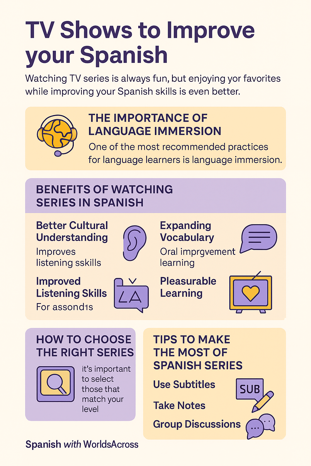 TV Shows to Improve your Spanish